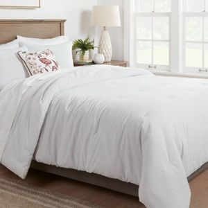 Threshold | Bedding | Fullqueen Threshold Simple Woven Stripe Comforter ...